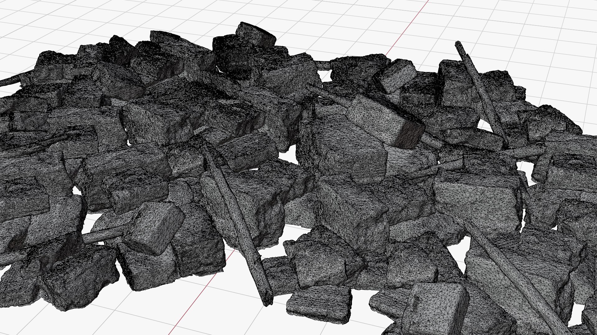 3D Scanned Construction Debris model - TurboSquid 2021632