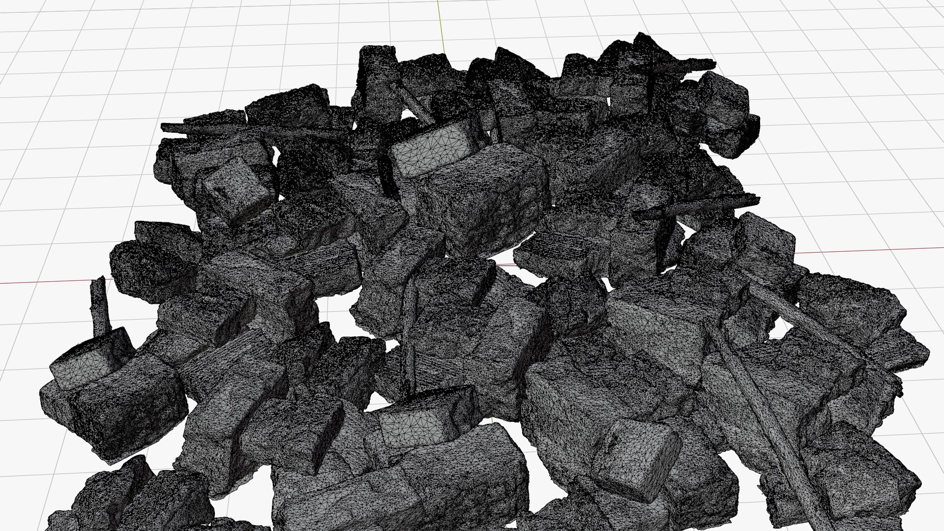 3D Scanned Construction Debris model - TurboSquid 2021632