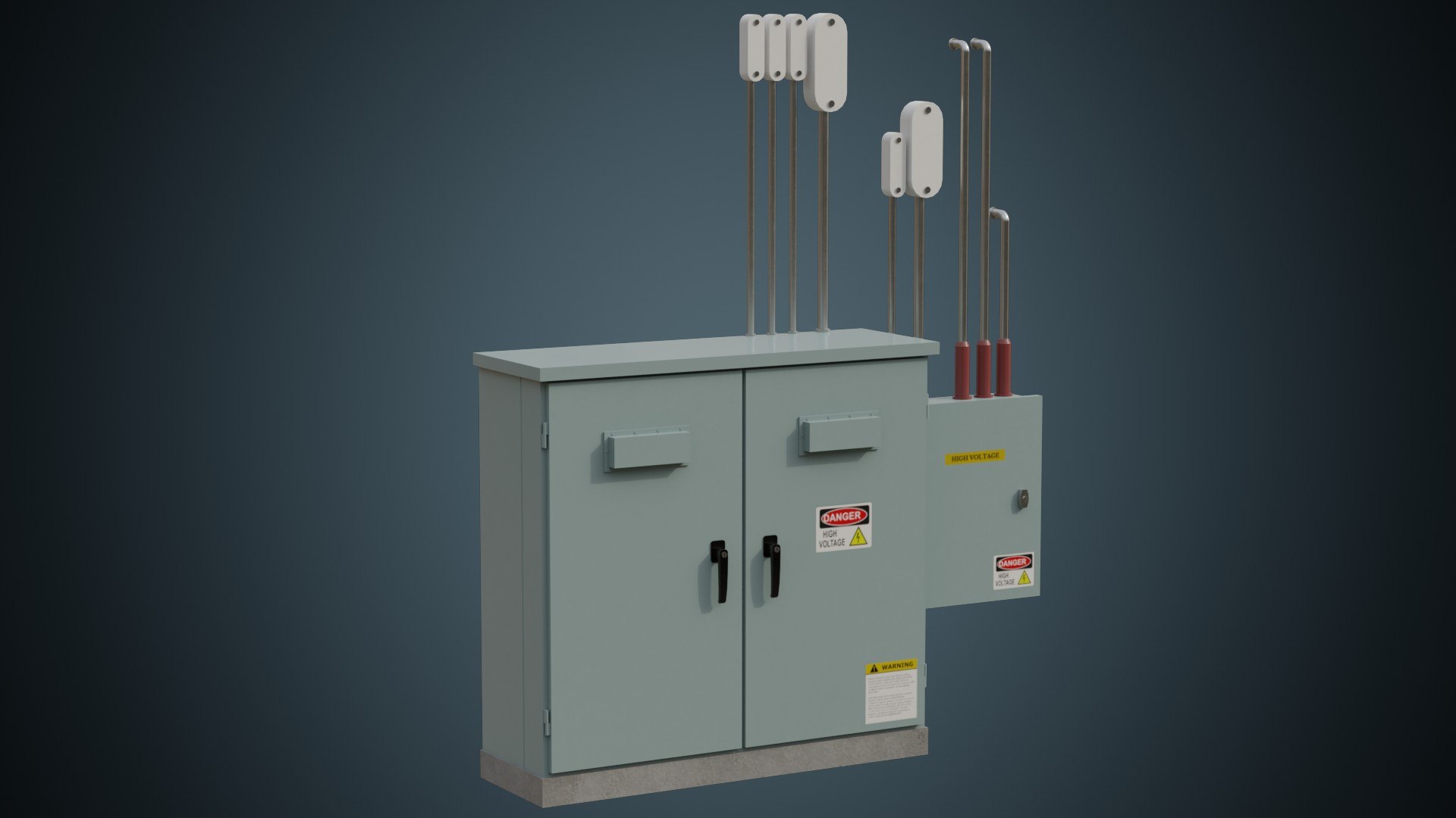 Utility Box 4A Model - TurboSquid 1718189