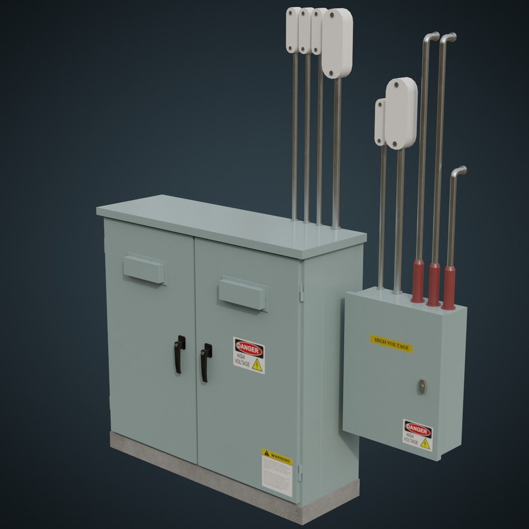 Utility Box 4A Model - TurboSquid 1718189
