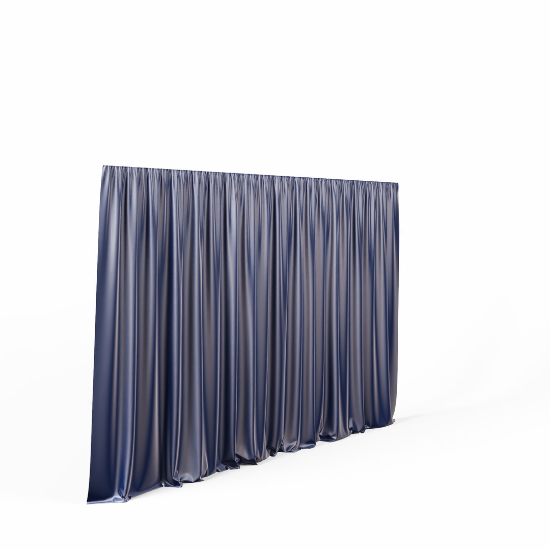 Curtains 3d Max