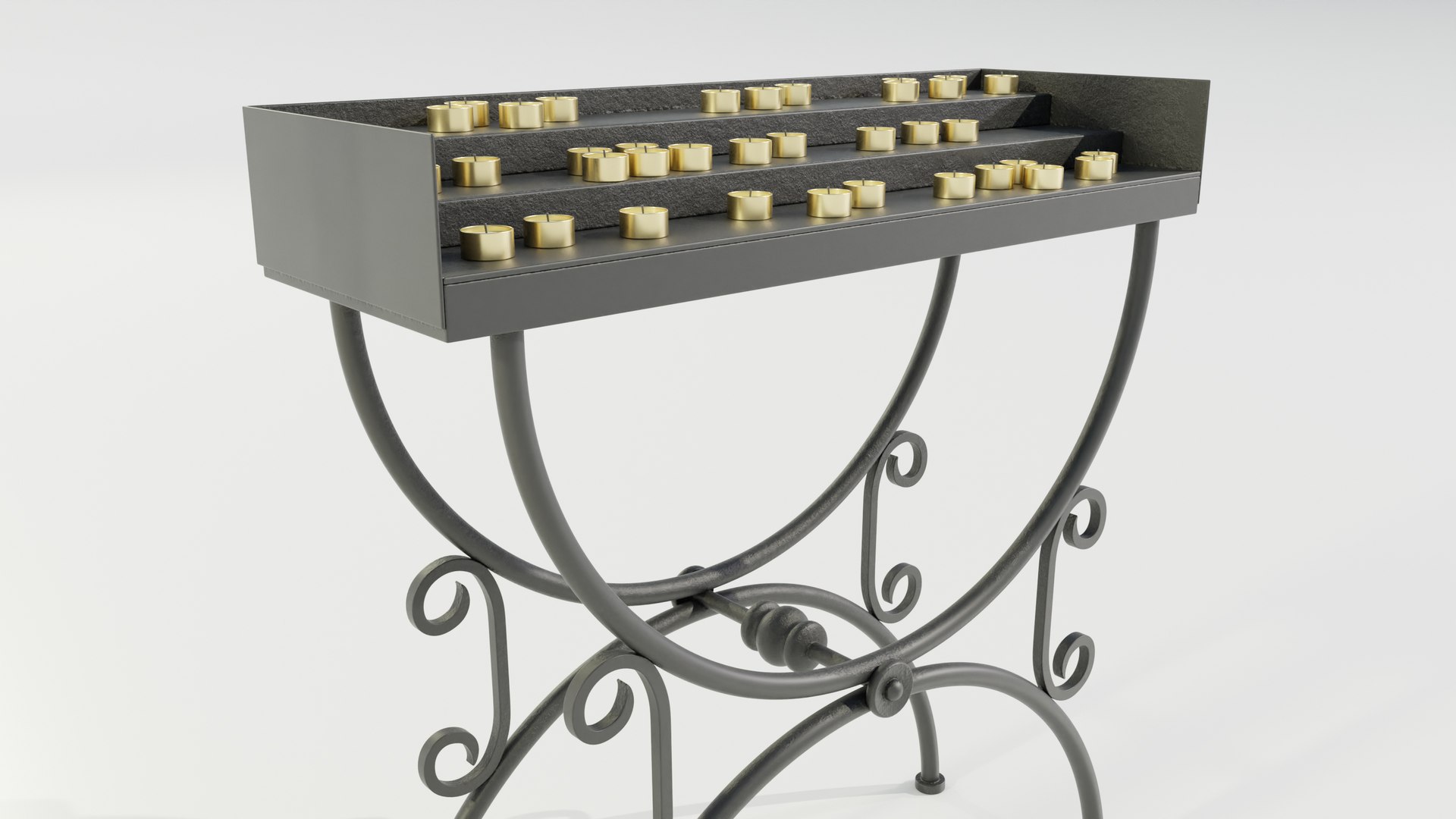 3D Candle Holder model - TurboSquid 2164624