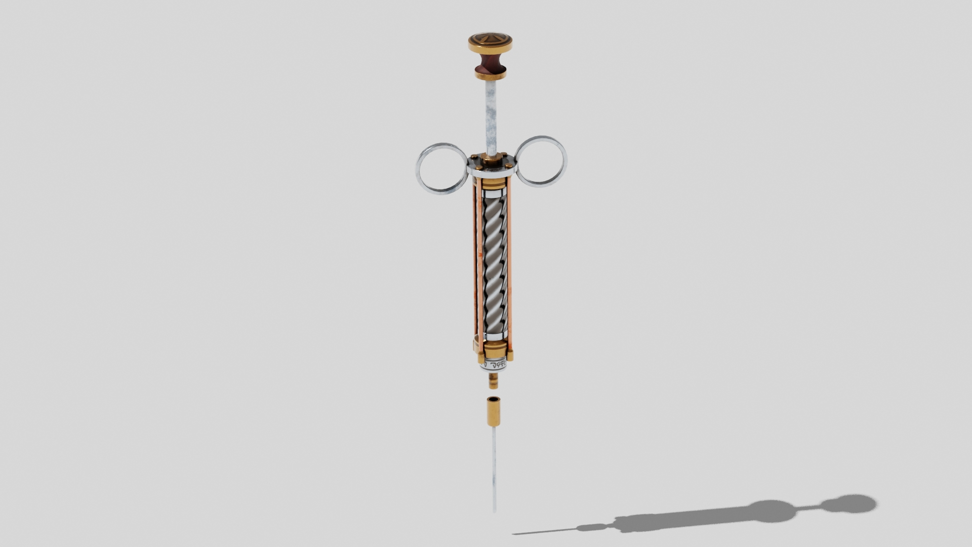 3D OB 00 24 Vampire Hunter Syringe - TurboSquid 1981649