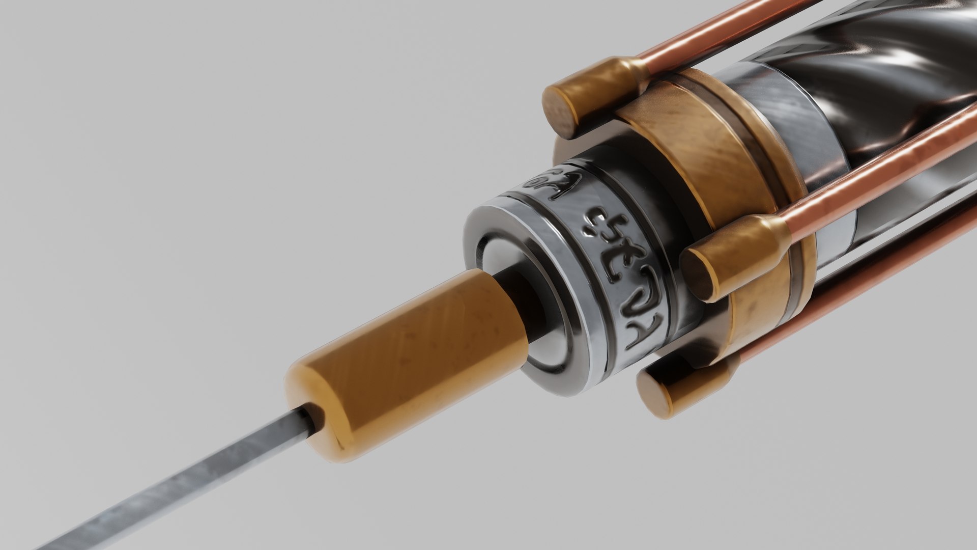 3D OB 00 24 Vampire Hunter Syringe - TurboSquid 1981649