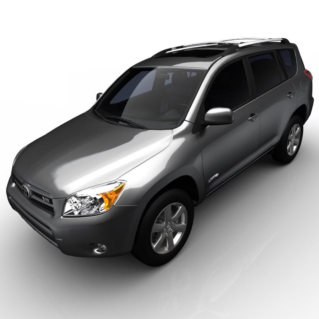 3d Model Toyota Rav4 Limited