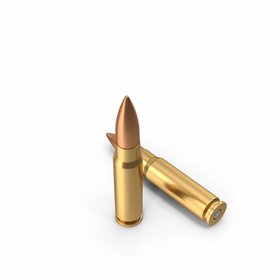 Rifle Bullets 3D Model - TurboSquid 1909758
