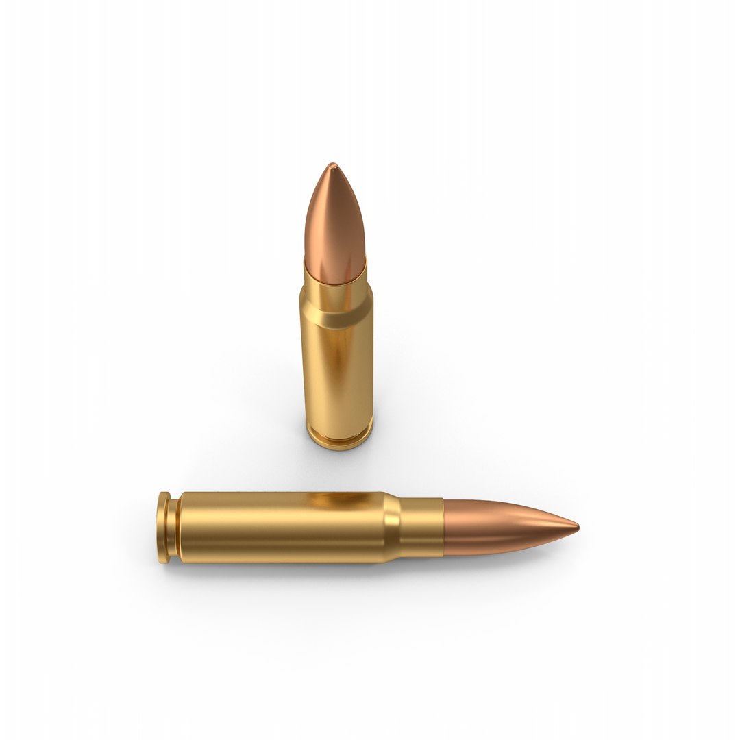 Rifle Bullets 3D Model - TurboSquid 1909758
