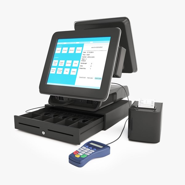 Cash Register 3D Models for Download | TurboSquid