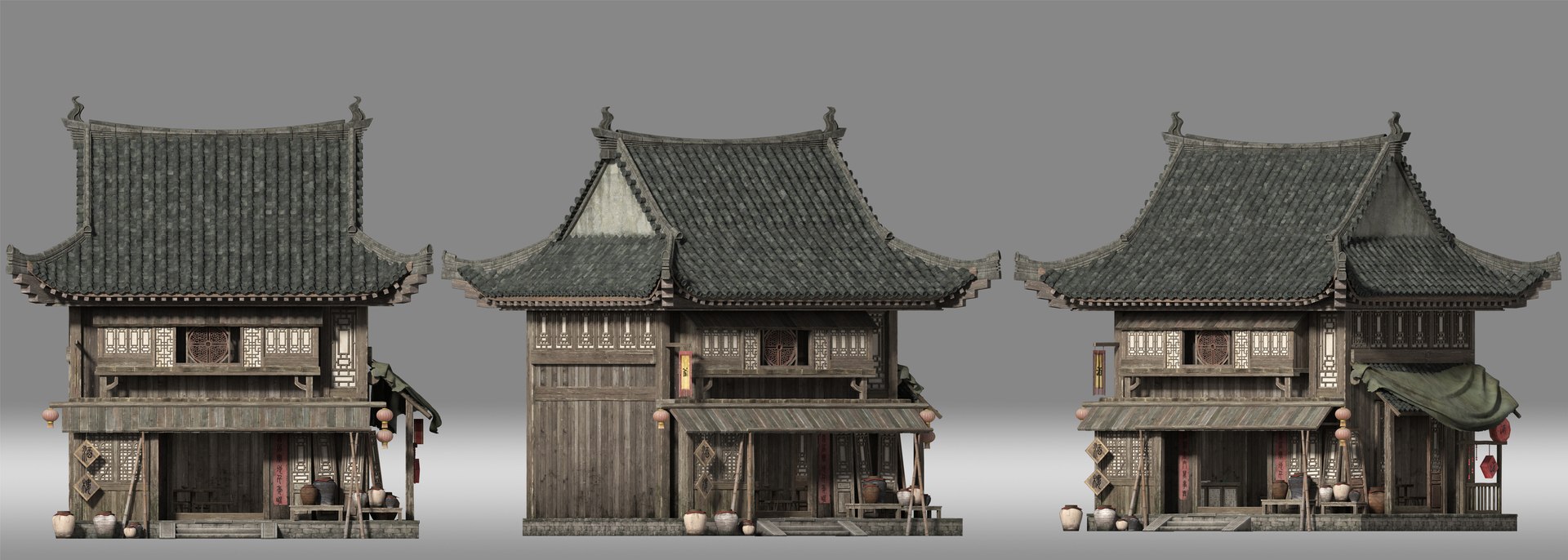 Ancient Architecture Model - TurboSquid 1714651