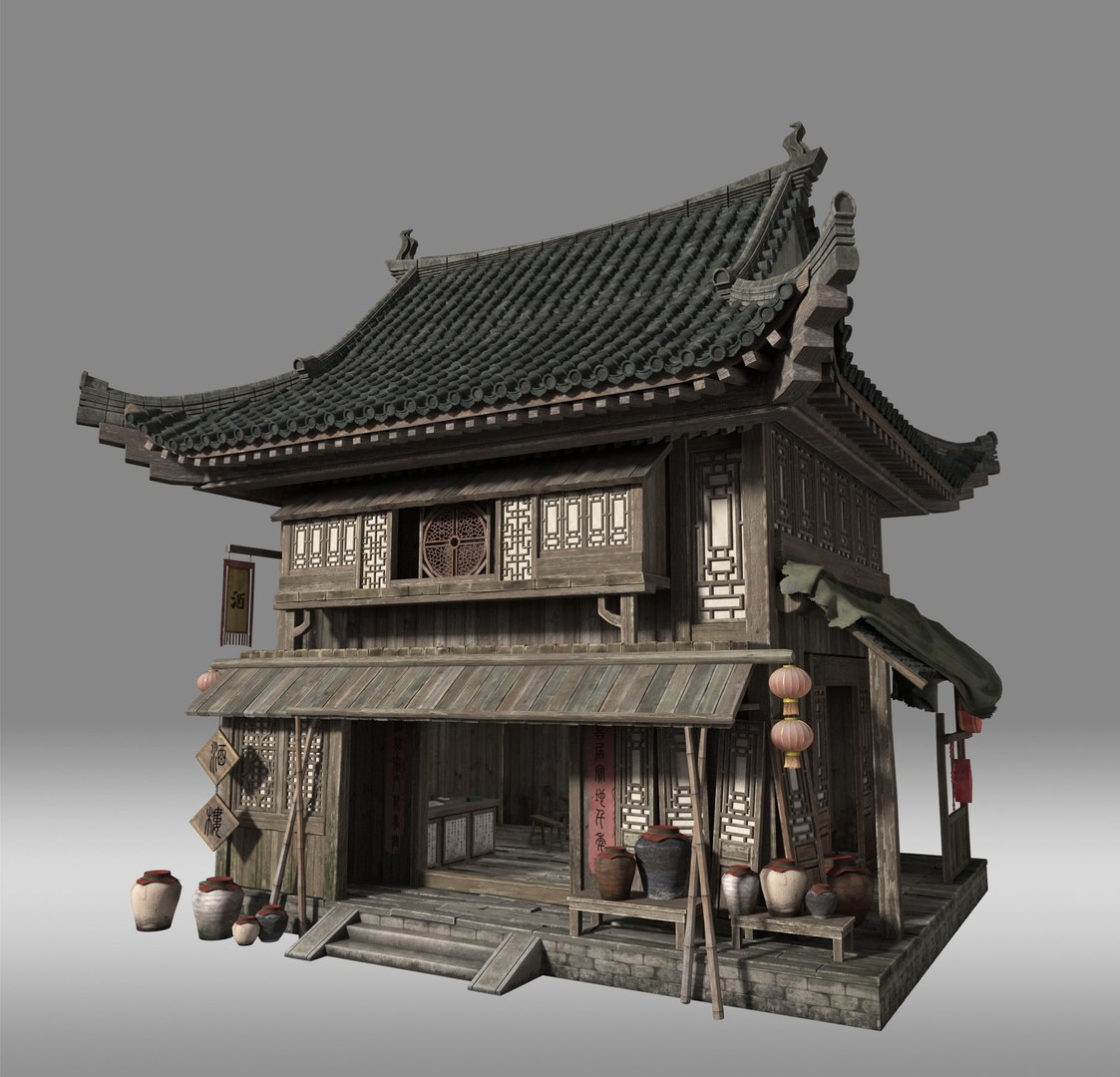 Ancient Architecture Model - TurboSquid 1714651