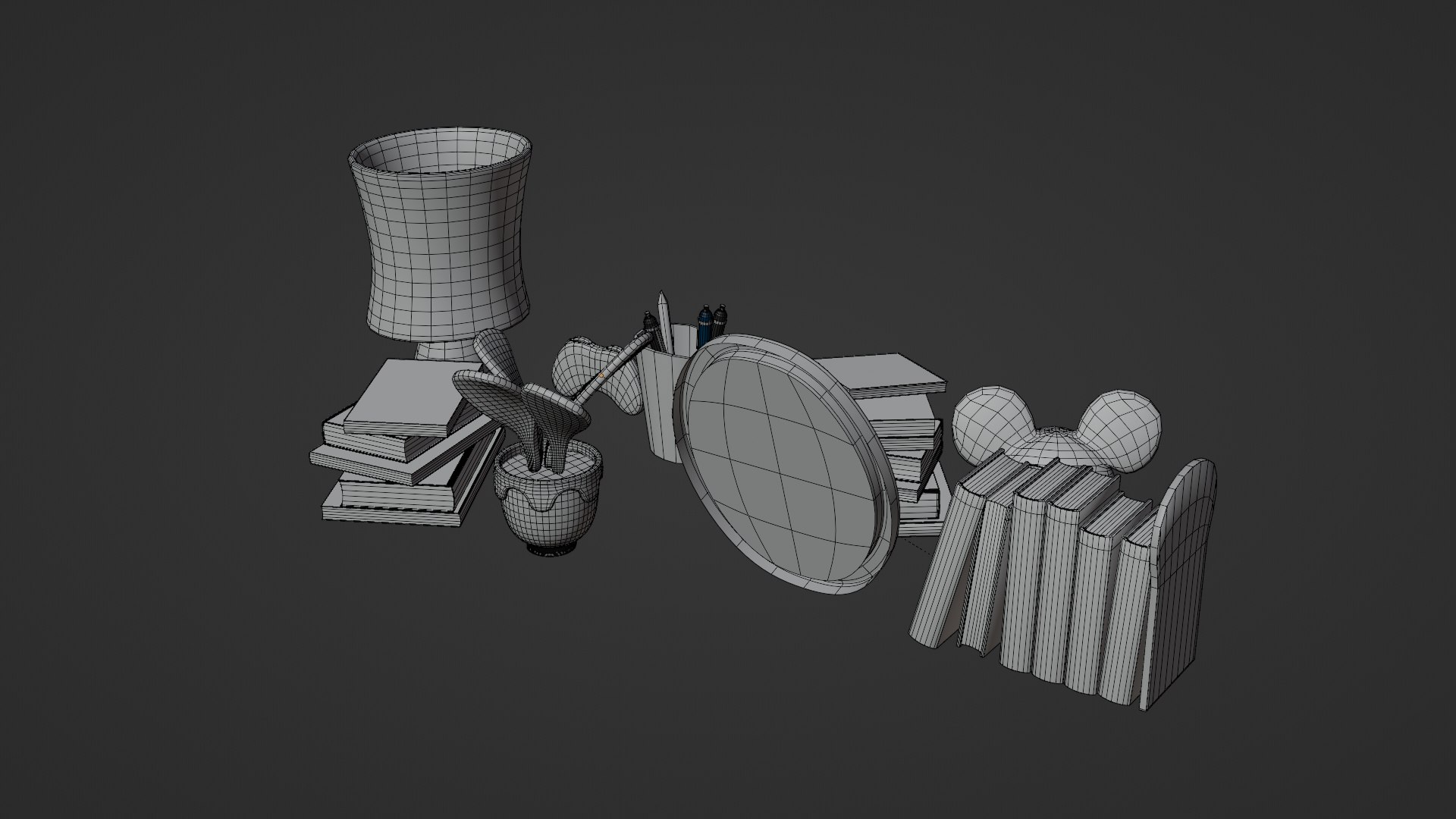 3D 3D Set Of Room Props Model - TurboSquid 2311339