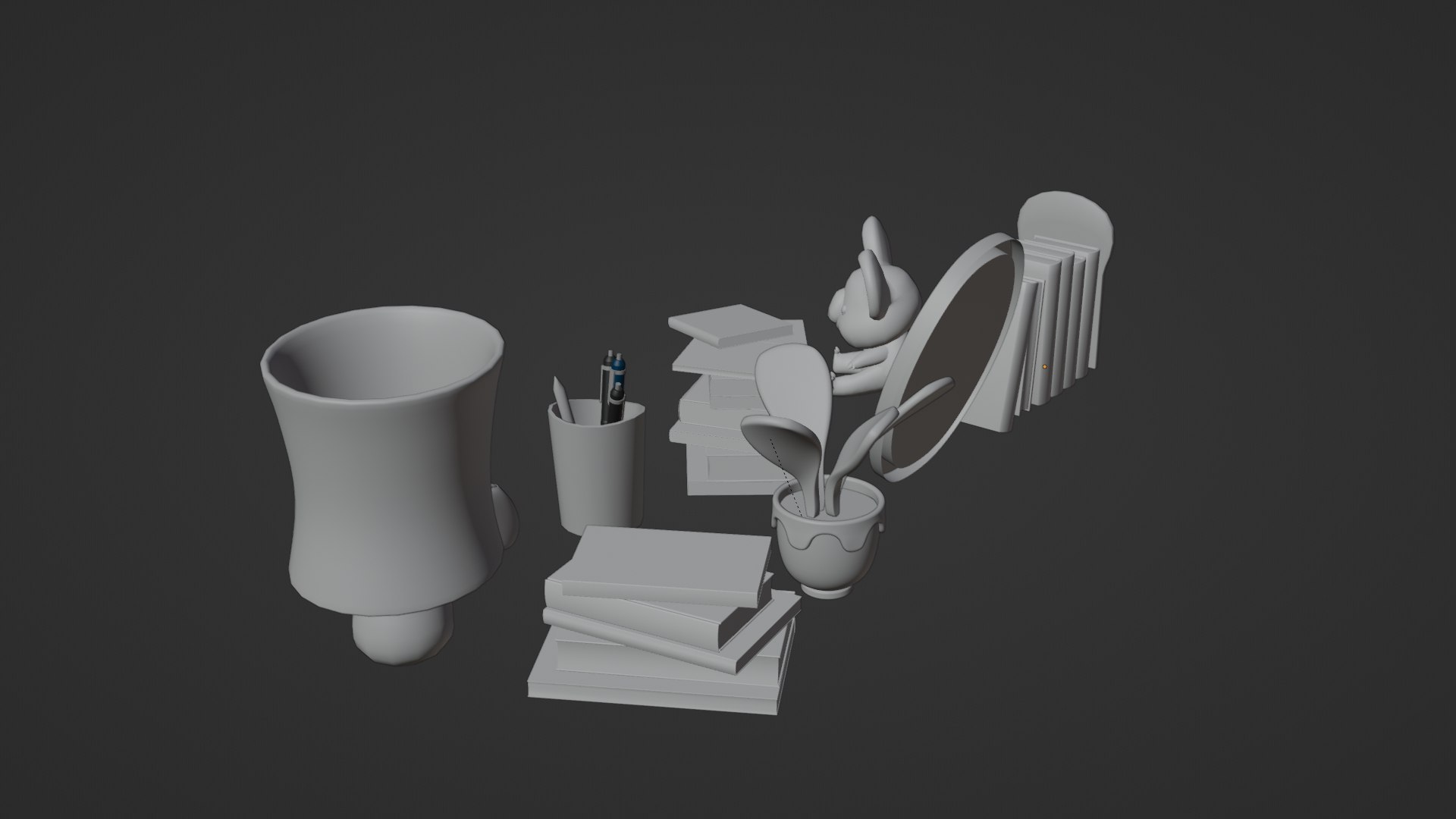 3D 3D Set Of Room Props Model - TurboSquid 2311339