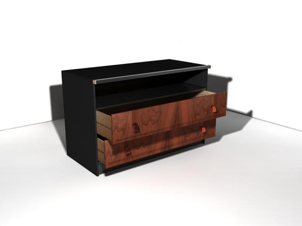 3d max buffet cabinet