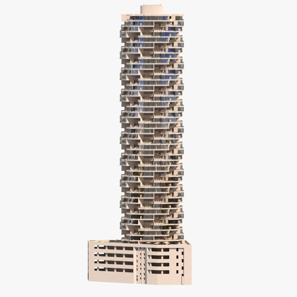 modelo 3d Cinco hoteles en Jumeirah Village - TurboSquid 2290120
