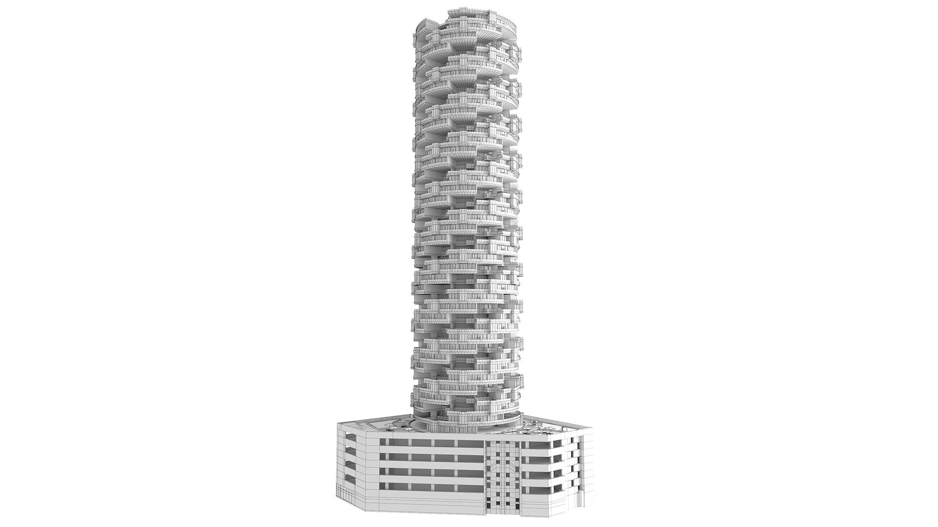 3D FIVE Jumeirah Village Hotel Model - TurboSquid 2290120