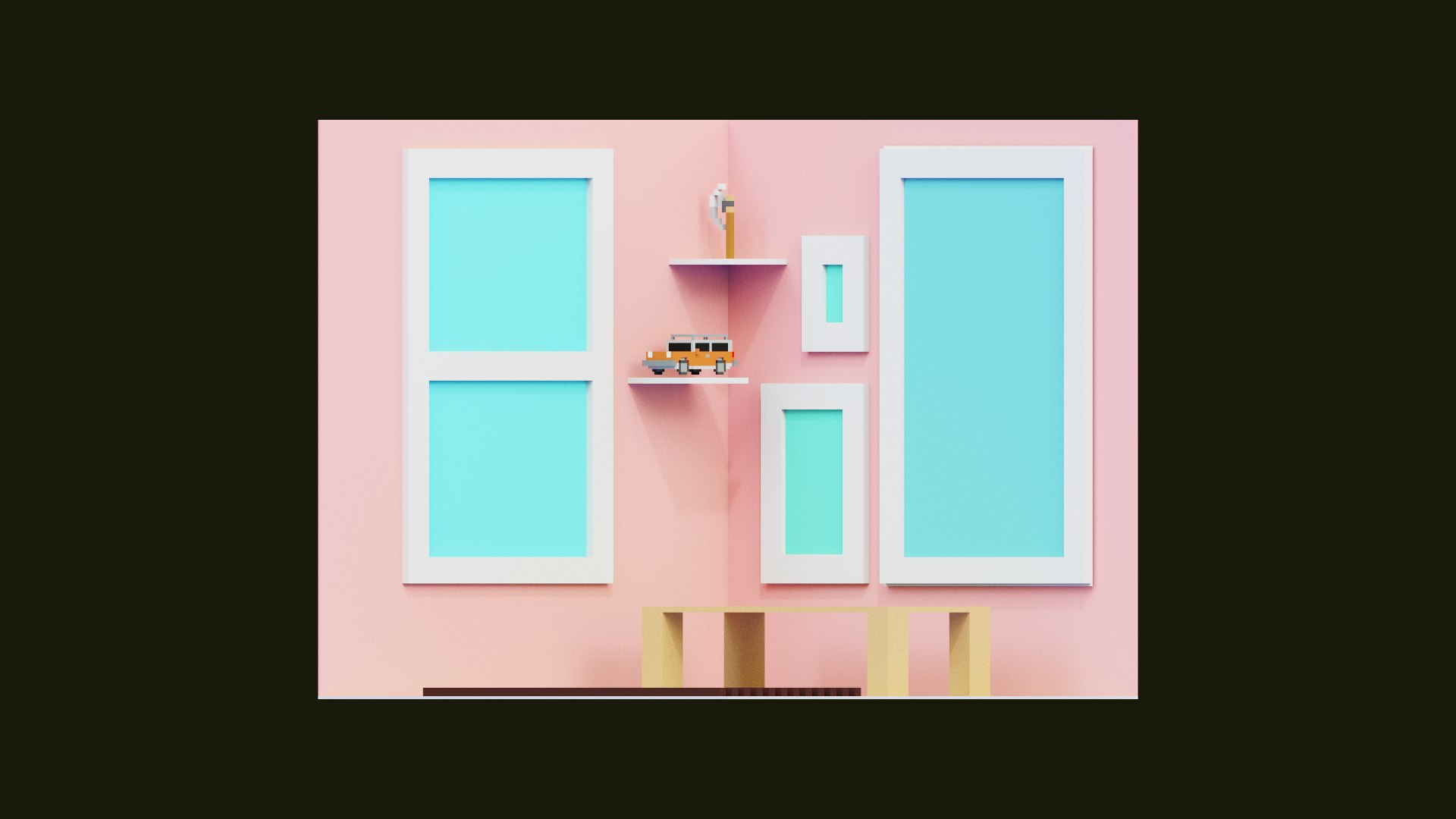 Free Room Voxel 3D Model - TurboSquid 1955858