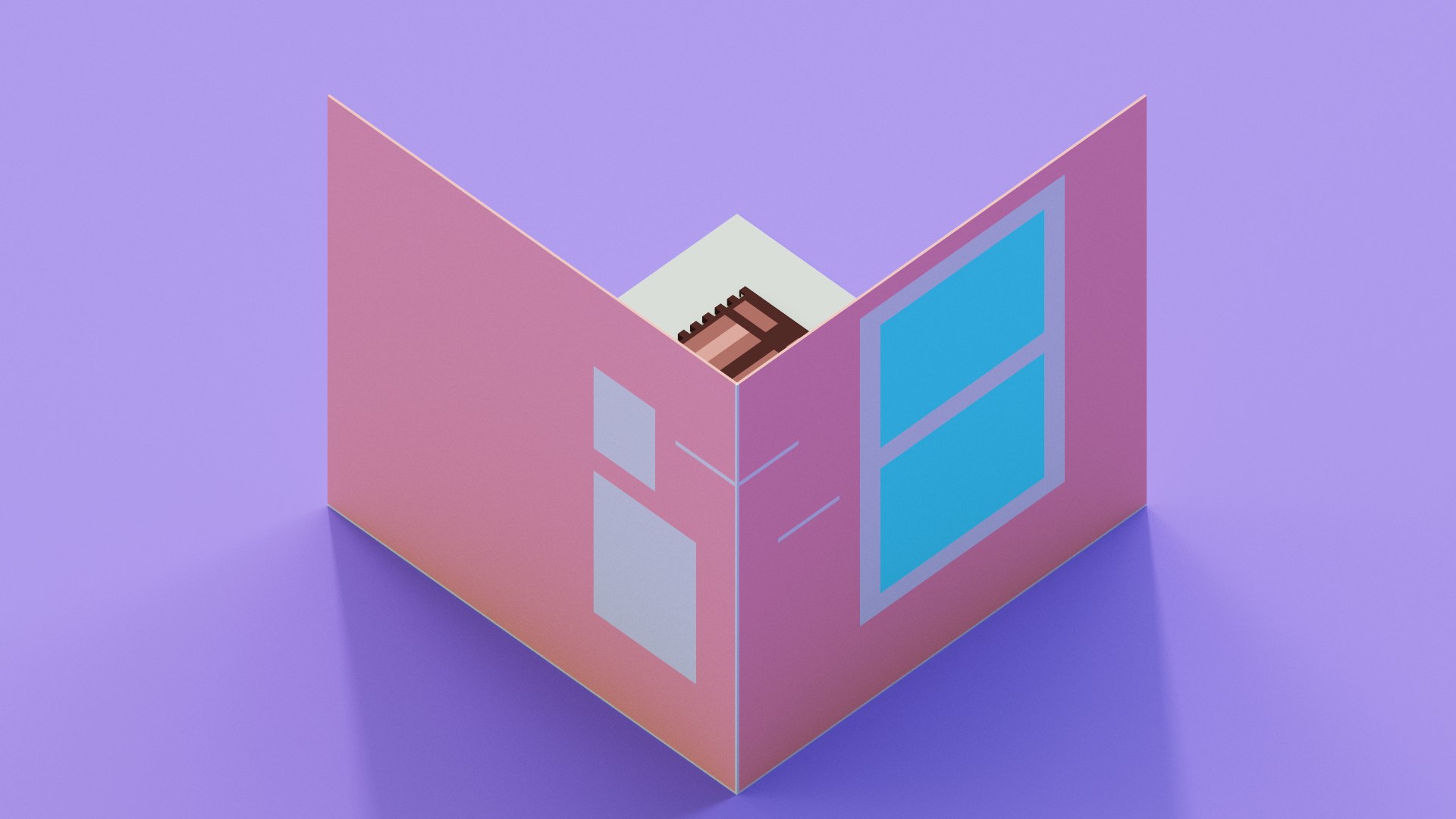Free Room Voxel 3D Model - TurboSquid 1955858