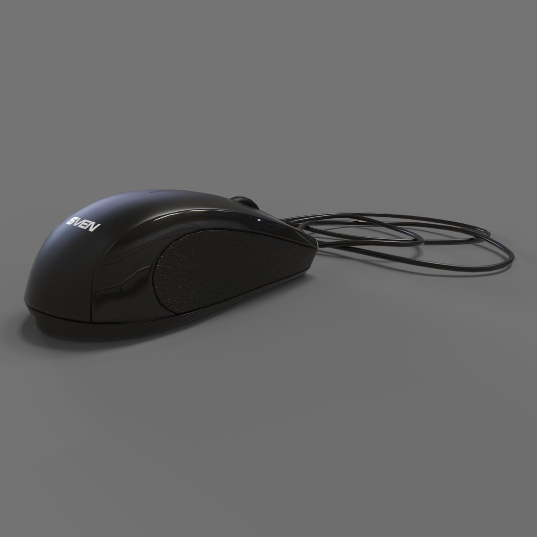 3D optical mouse Sven RX-150 - TurboSquid 2152832