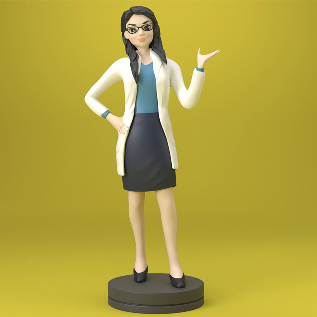 Doctor Printing 3D Model - TurboSquid 1556786