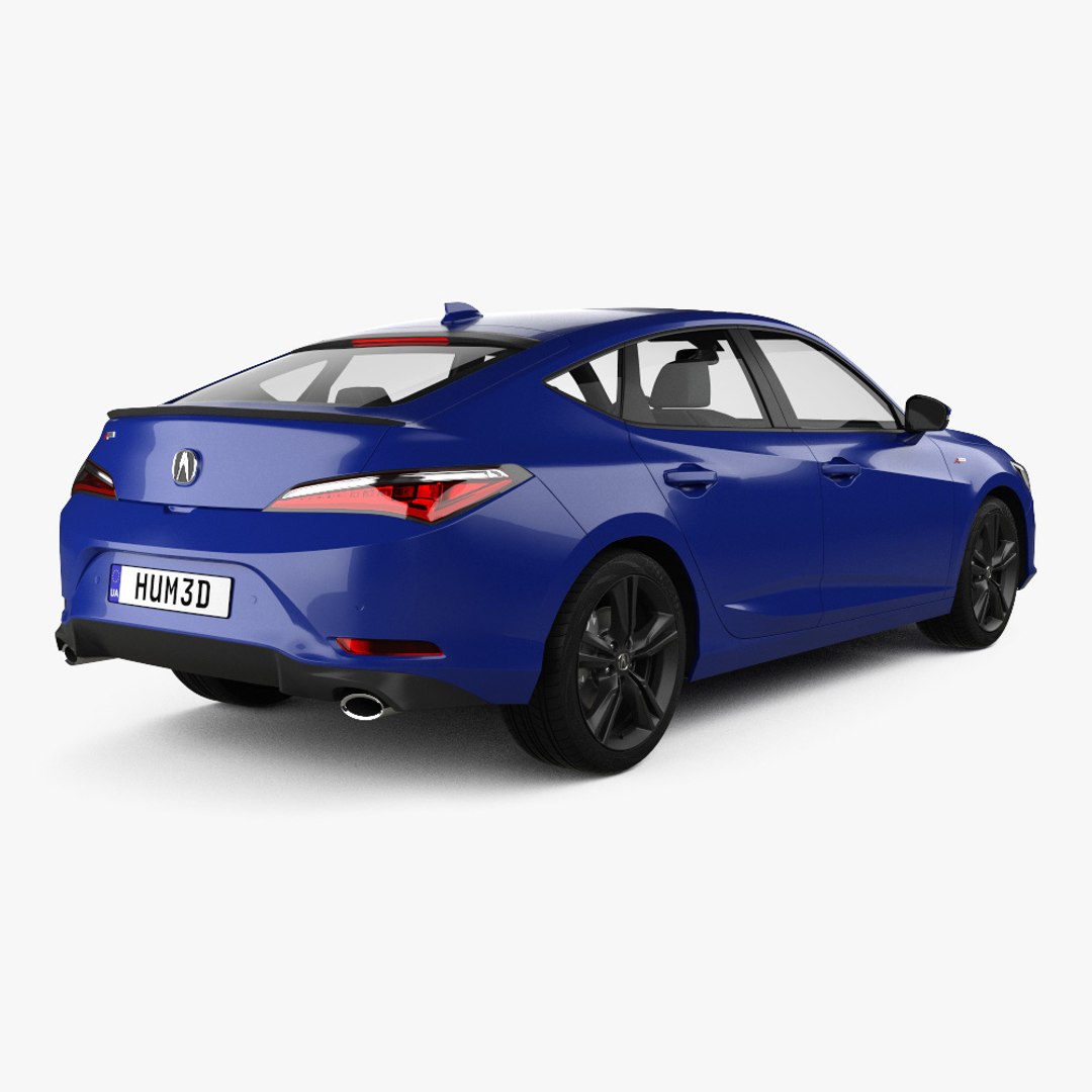 Acura Integra A-Spec 2022 3D model - TurboSquid 2048243