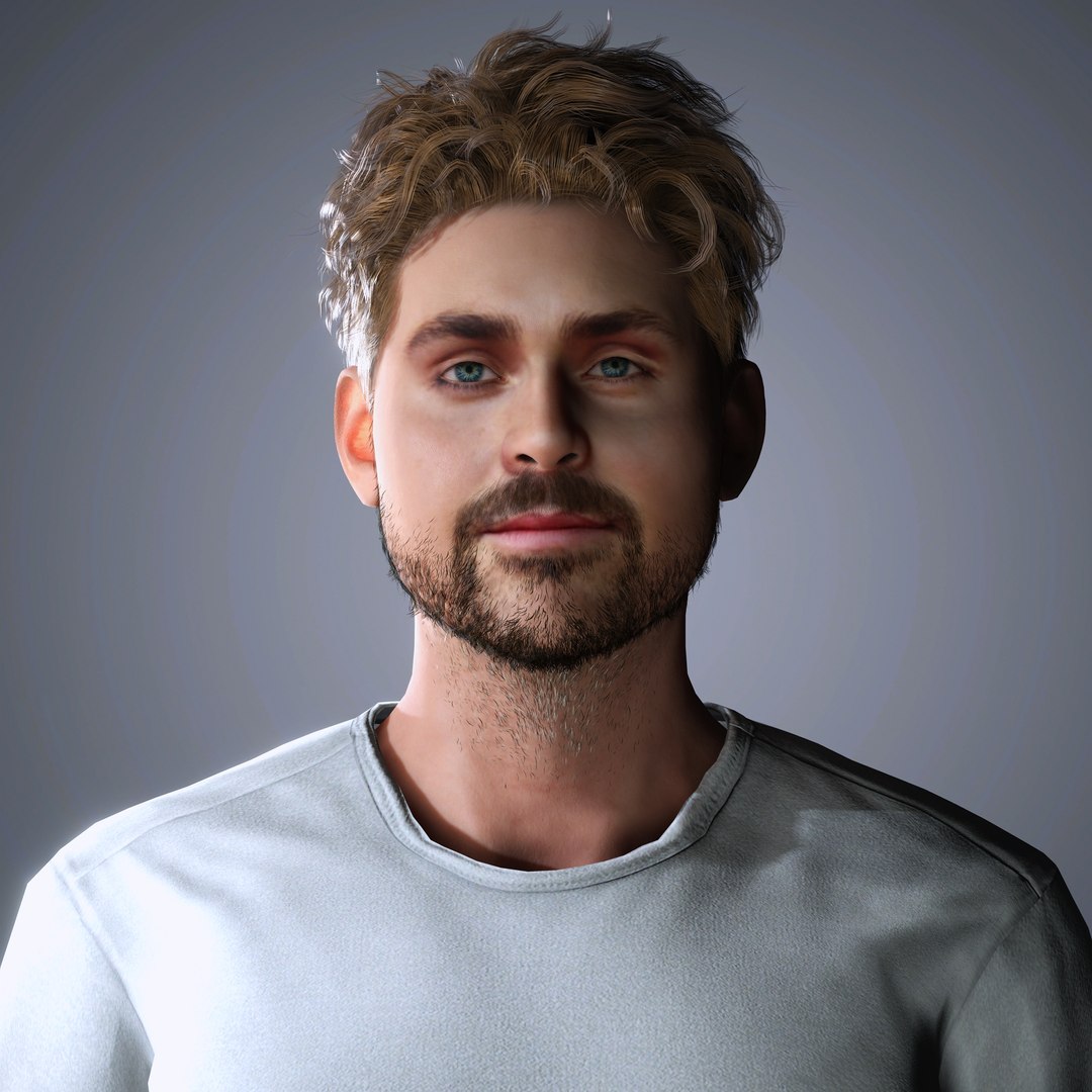 Dacre Montgomery Character 3D Model 3D - TurboSquid 2301264