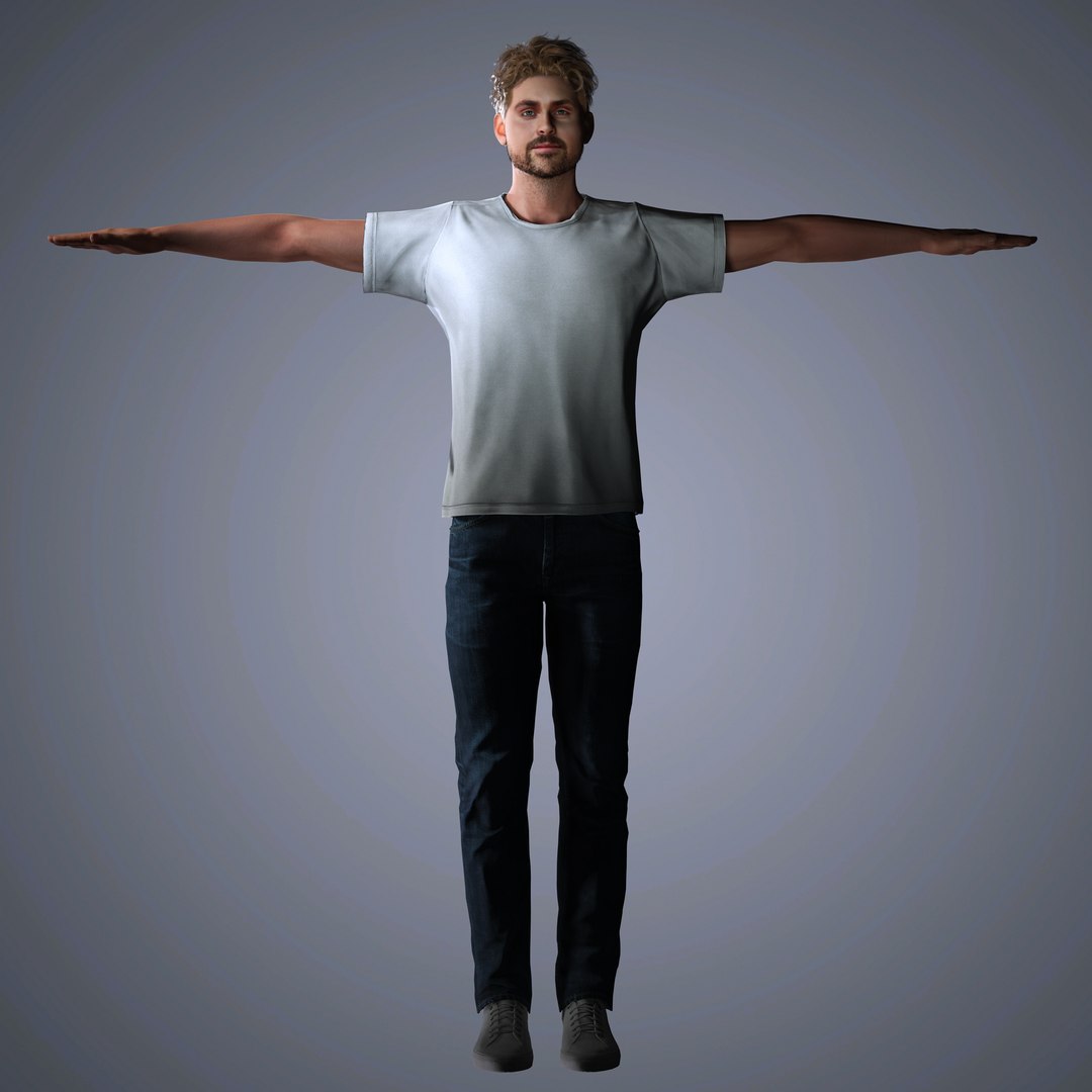 Dacre Montgomery Character 3D Model 3D - TurboSquid 2301264