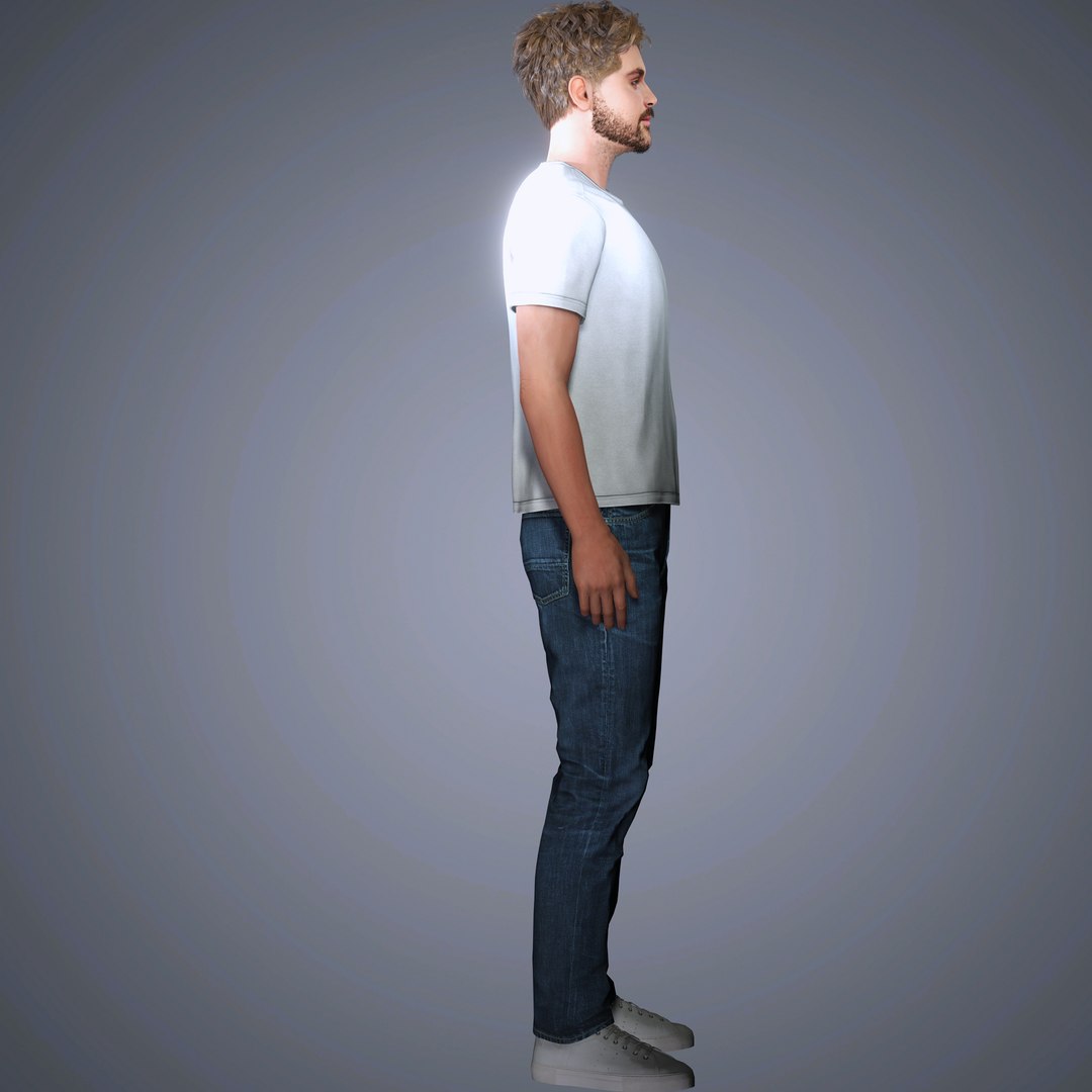 Dacre Montgomery Character 3D Model 3D - TurboSquid 2301264