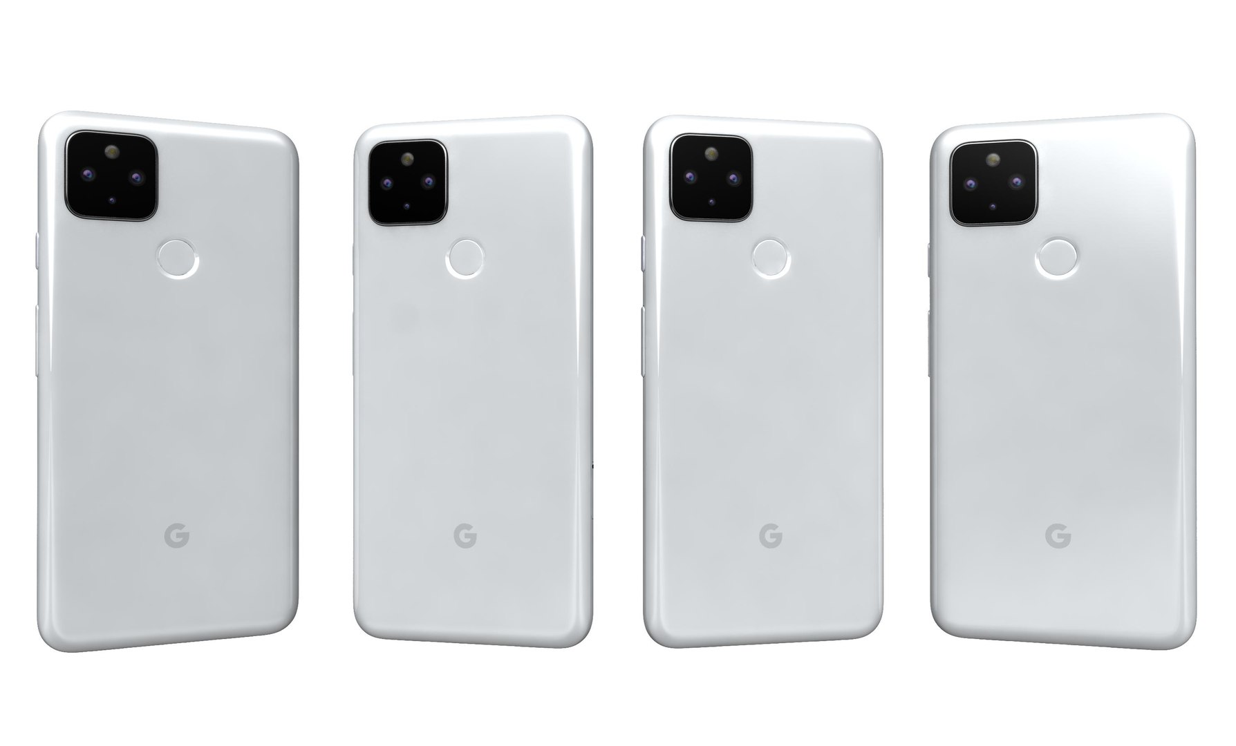 3D Google Pixel 4a 5G White model - TurboSquid 2078875