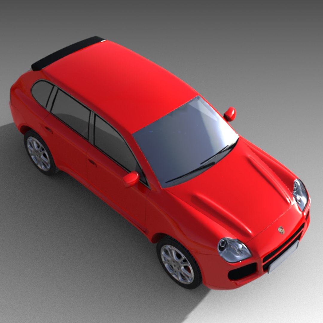 Porsche Cayenne Luxury S 3d Model