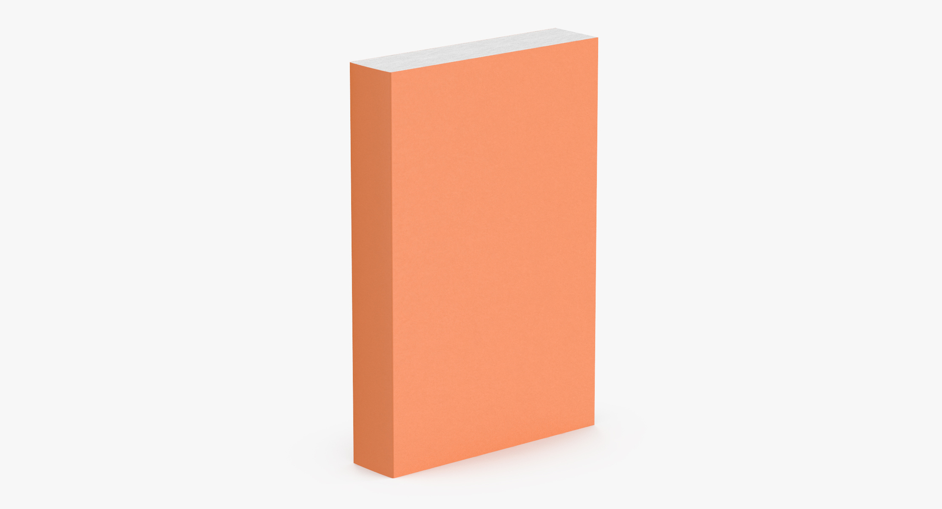 book generic standing 3d model