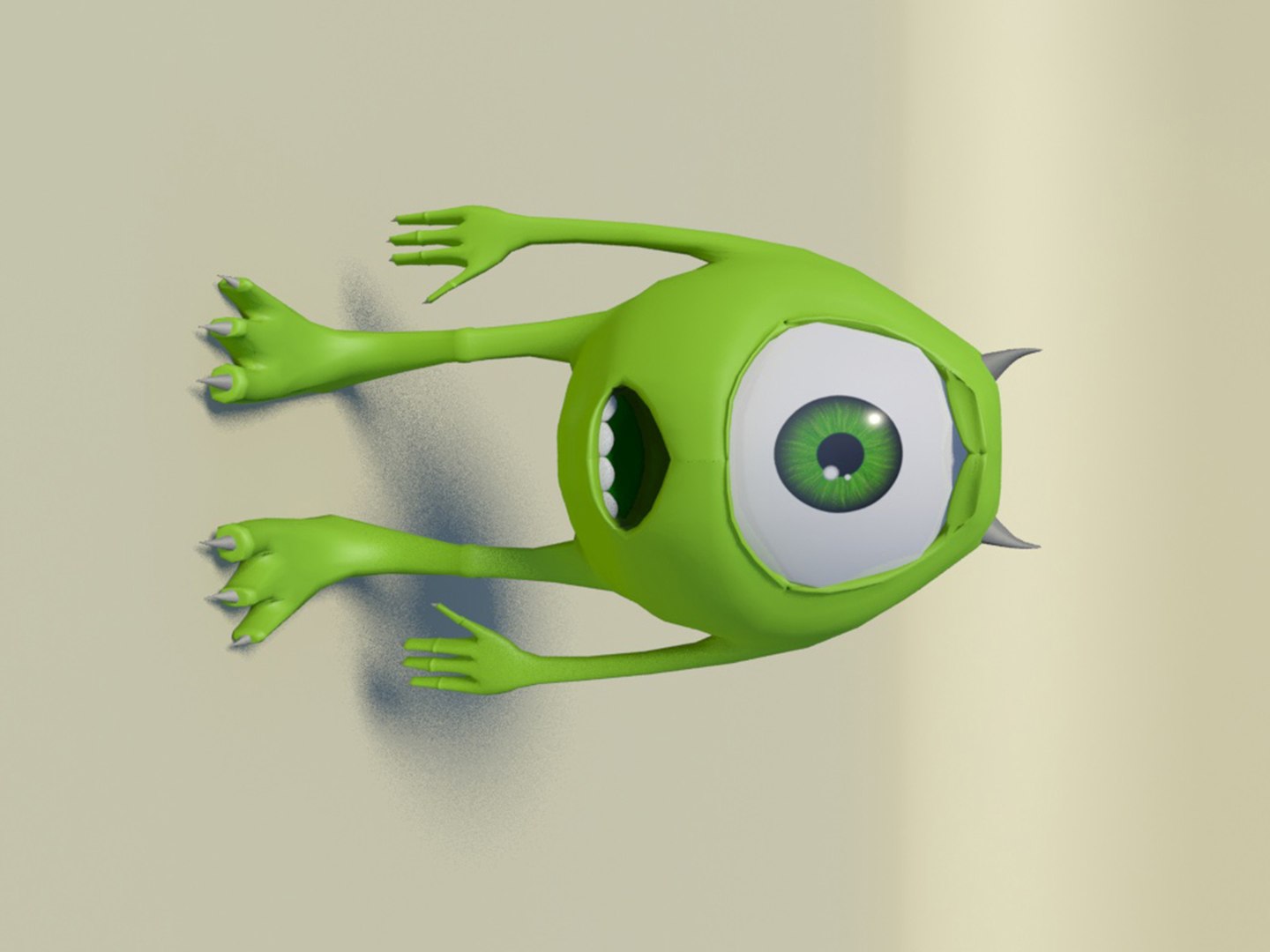 3D модель Mike Wazowski - TurboSquid 2073827