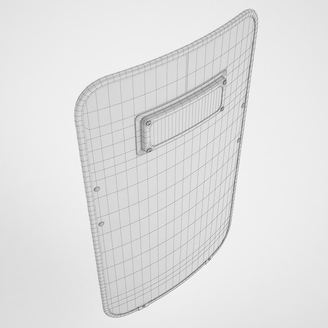 Swat Shield 3d Model
