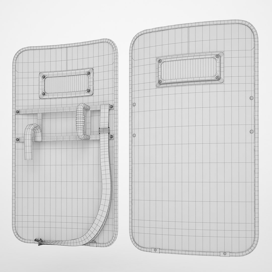 Swat Shield 3d Model