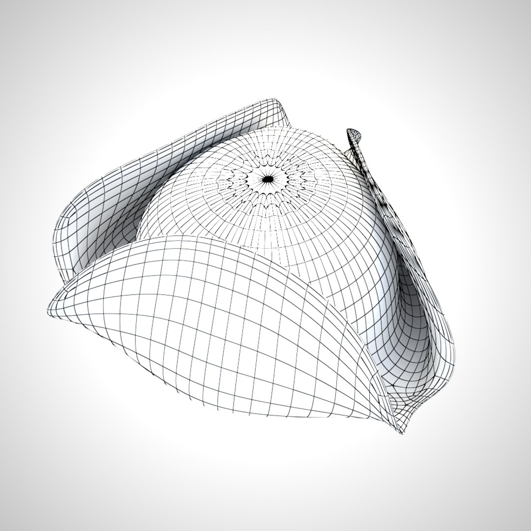 Pirate Hat 3D Model - TurboSquid 1406267