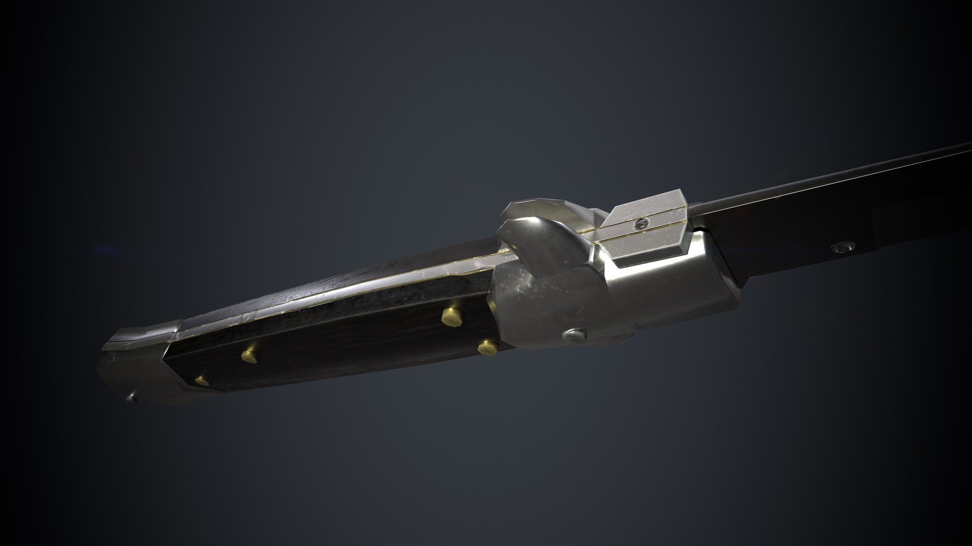 Stiletto Switchblade Pbr 3D Model - TurboSquid 1598486