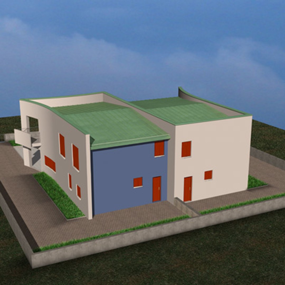 3d C4d House Interiors