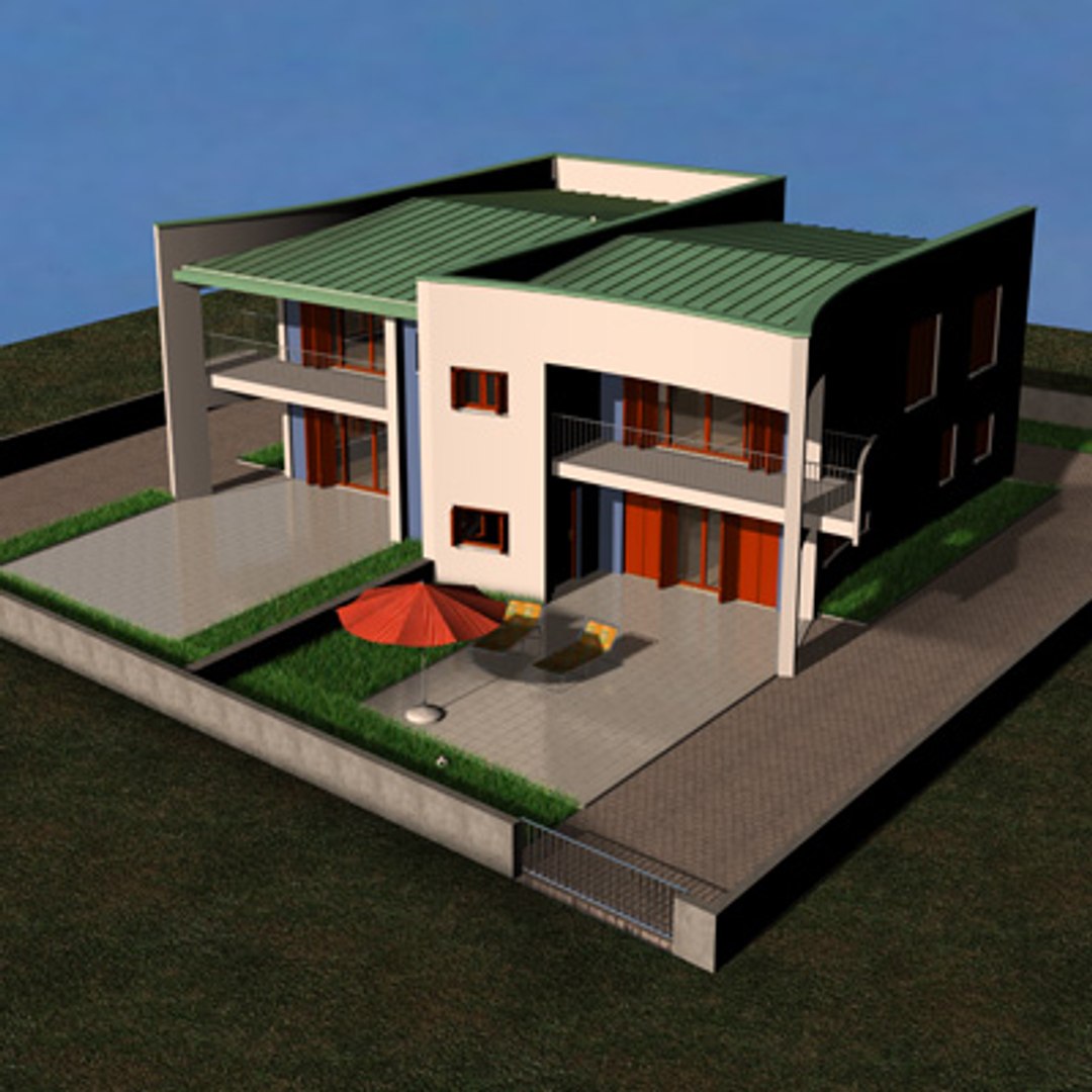 3d C4d House Interiors