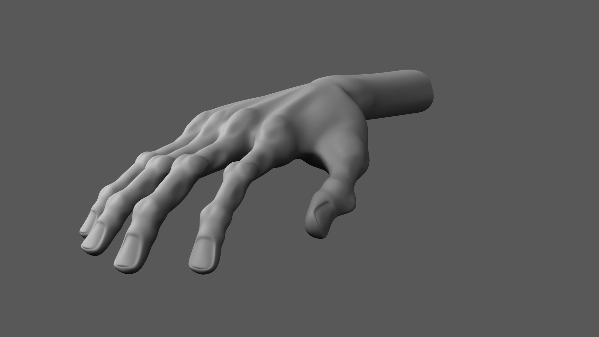 Cartoon Stylized Detailed Hand 3D Model 3D Model - TurboSquid 2237918