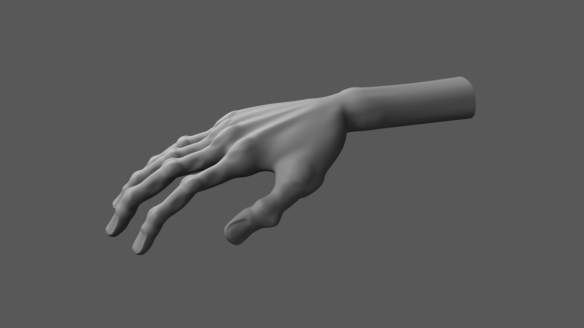 Cartoon Stylized Detailed Hand 3D Model 3D Model - TurboSquid 2237918
