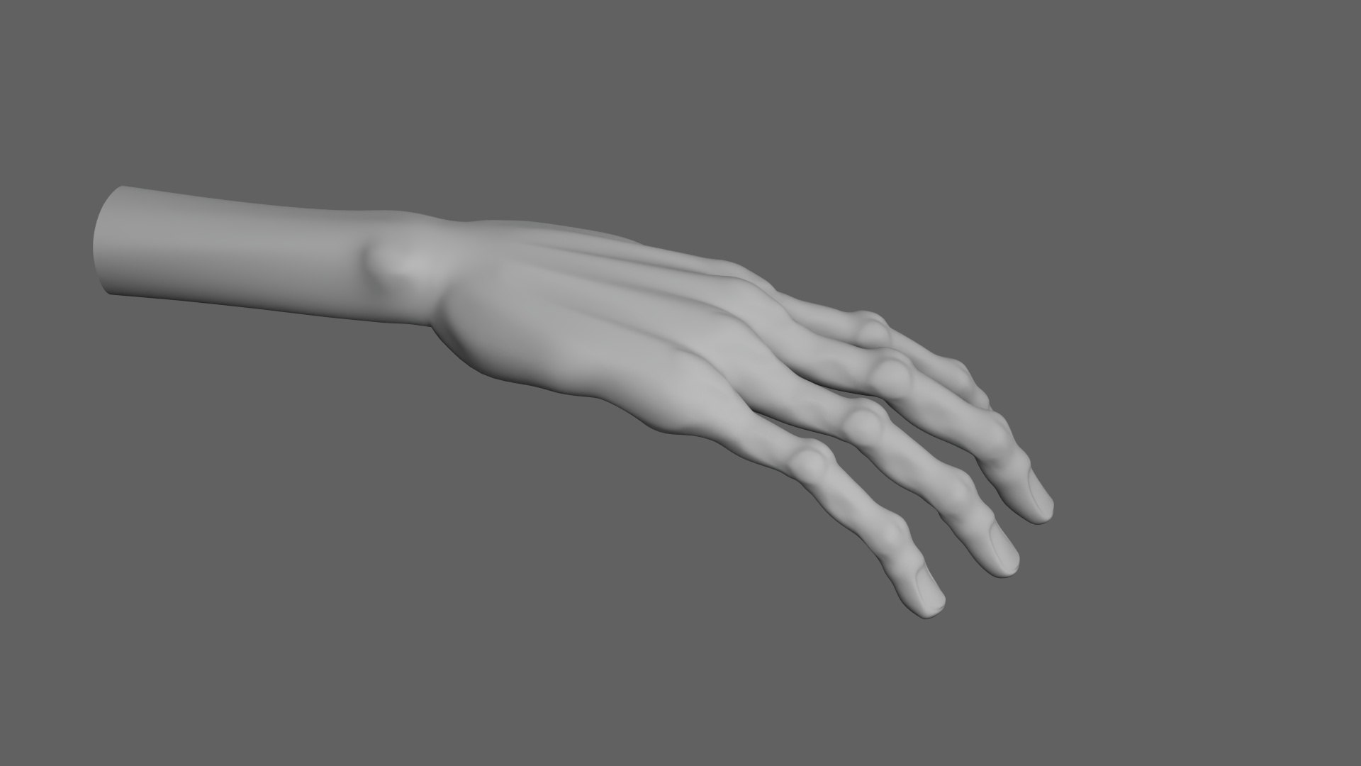 Cartoon Stylized Detailed Hand 3D Model 3D Model - TurboSquid 2237918