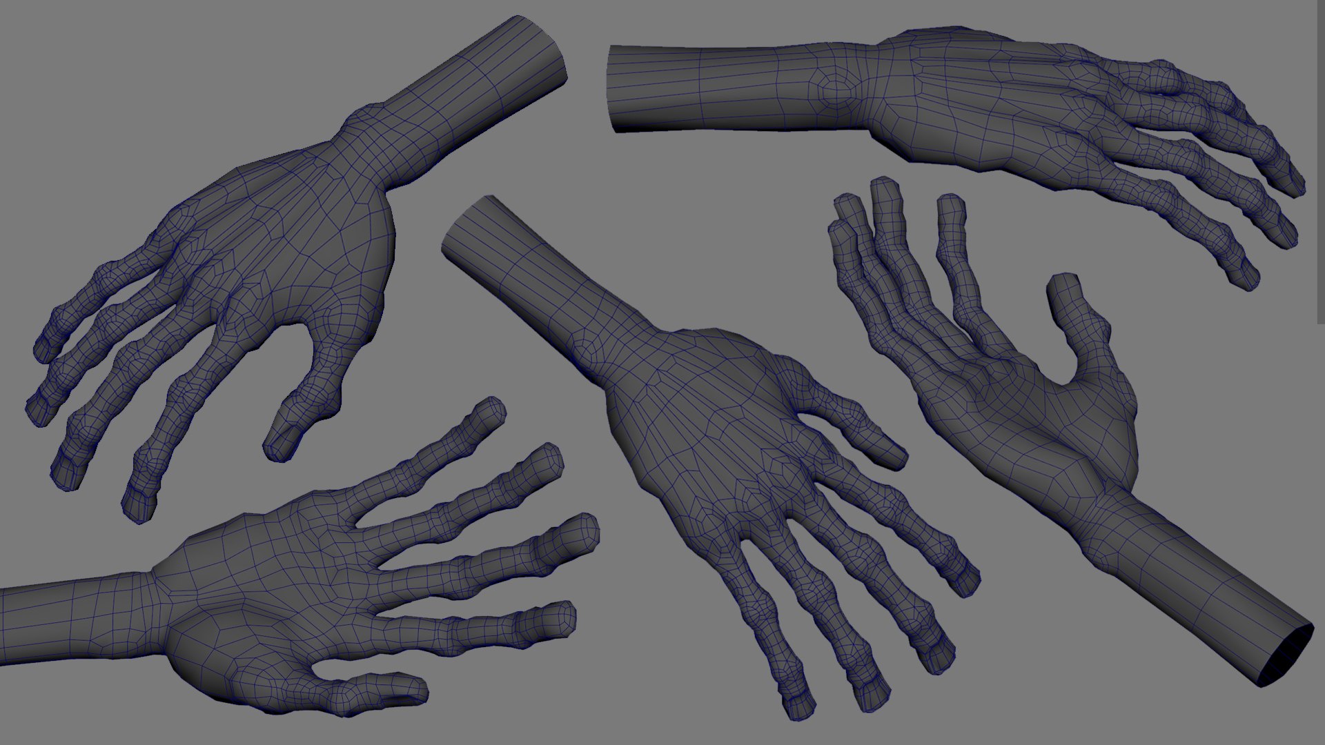 Cartoon Stylized Detailed Hand 3D Model 3D Model - TurboSquid 2237918