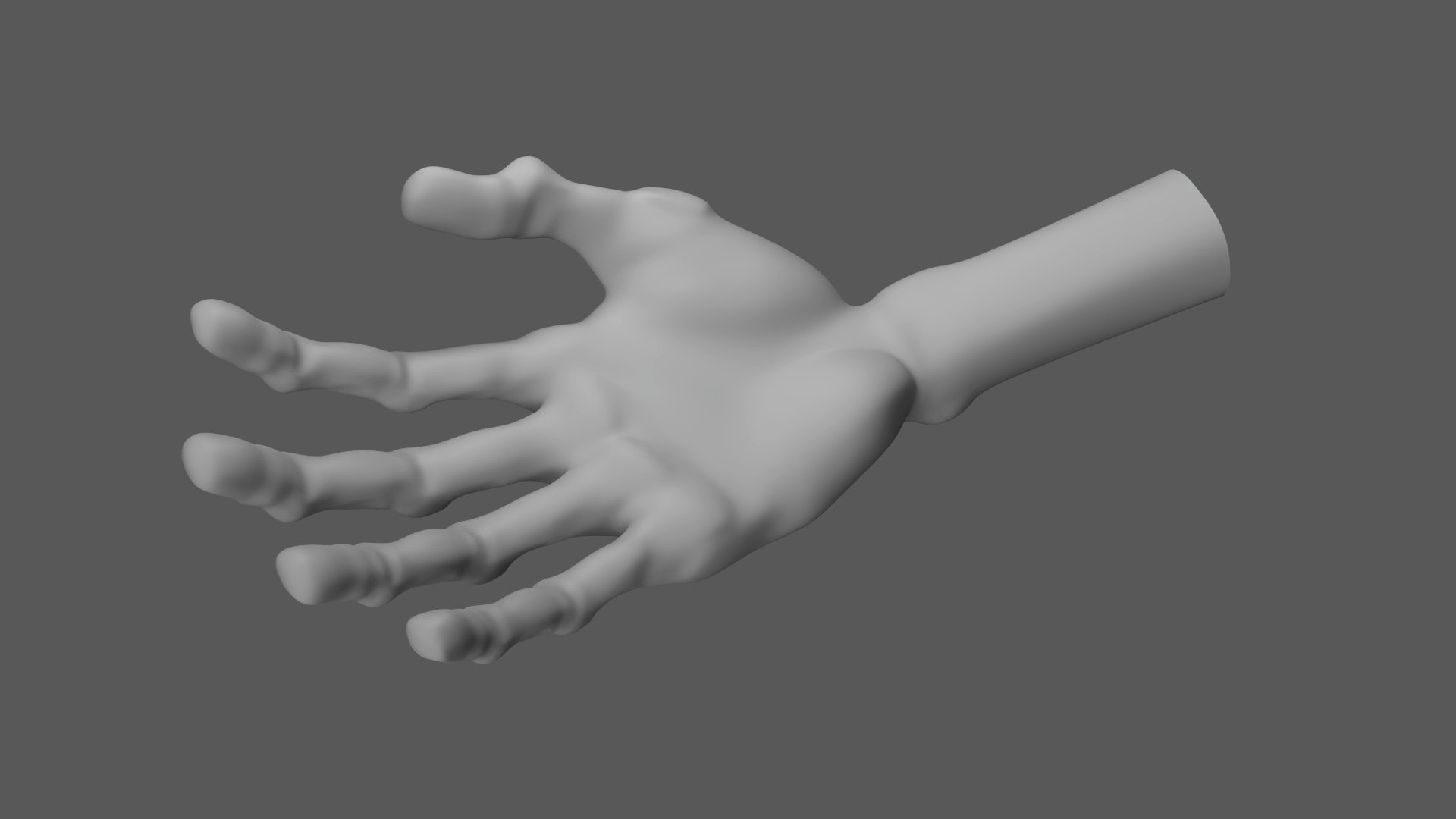 Cartoon Stylized Detailed Hand 3D Model 3D Model - TurboSquid 2237918