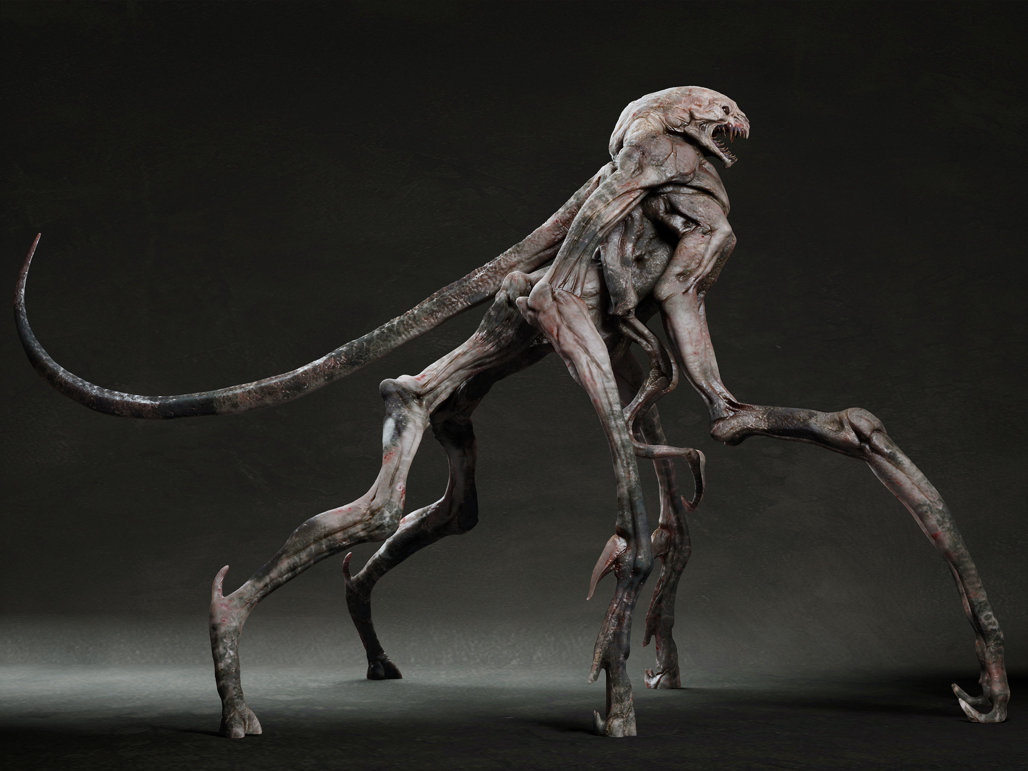 Spider flesh creature 3D model - TurboSquid 1894171