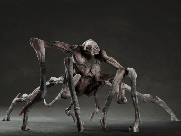 Spider flesh creature 3D 모델 - TurboSquid 1894171