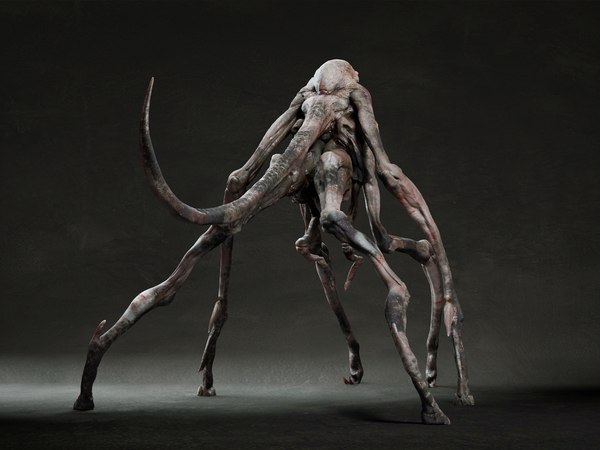 Spider flesh creature 3D 모델 - TurboSquid 1894171