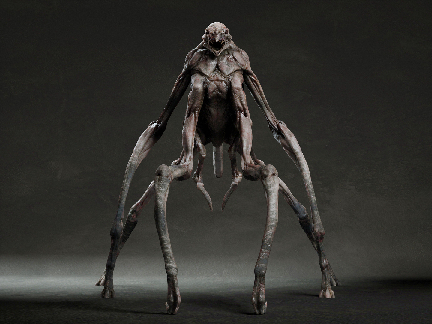 Spider flesh creature 3D 모델 - TurboSquid 1894171