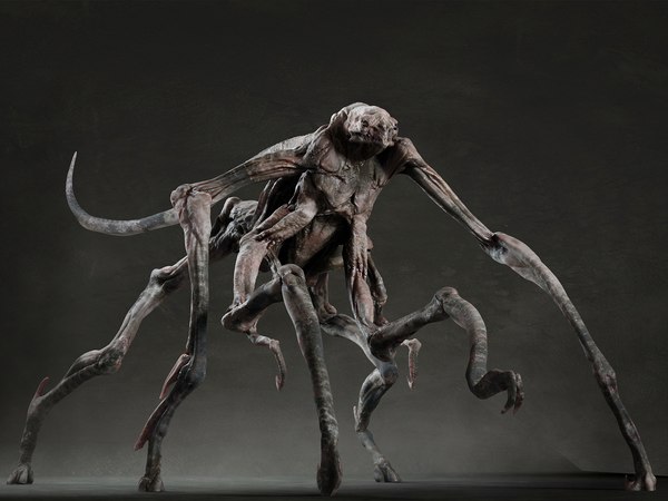 Spider flesh creature 3D 모델 - TurboSquid 1894171
