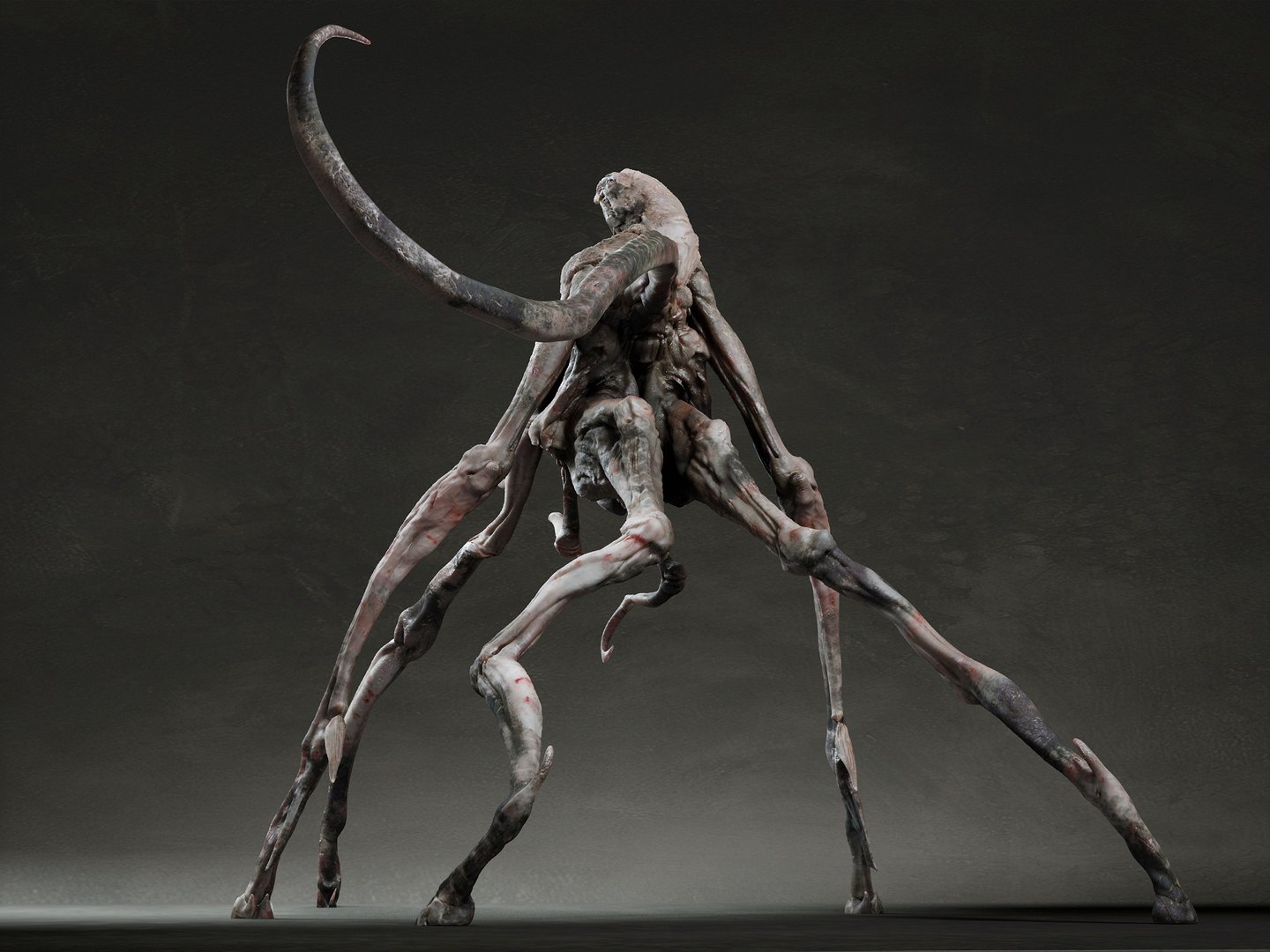 Spider Flesh Creature 3D Model - TurboSquid 1894171