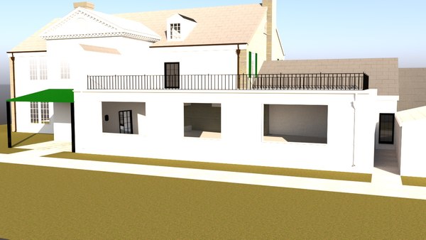 modelo 3d Graceland Elvis Mansion - TurboSquid 1924348