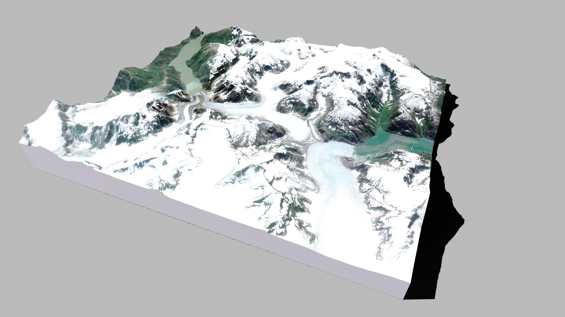 Mountain landscape Shakes glaiser 3D - TurboSquid 2034837